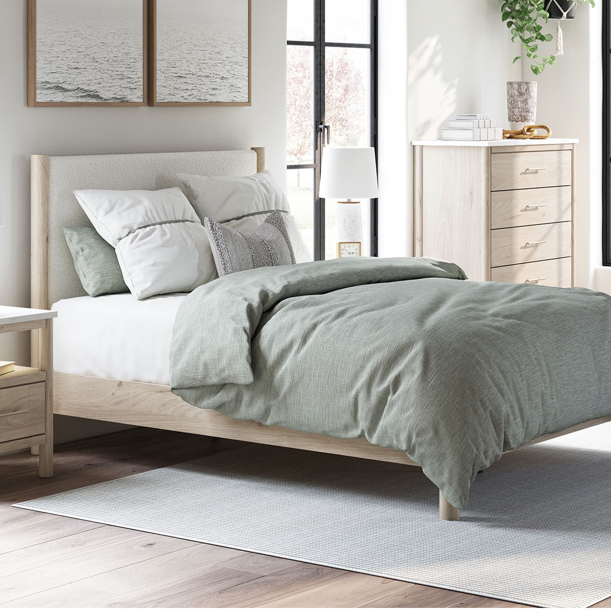 CASHMERE UPH KING BED | Near you in Leesburg and The Villages, FL.
