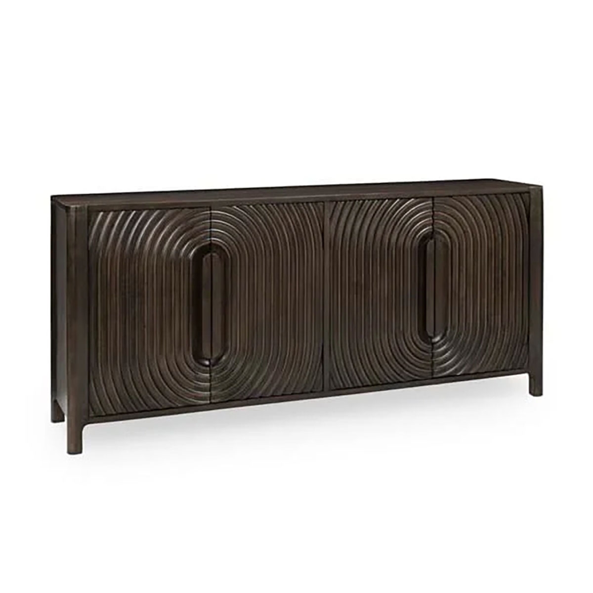 COLSON BROWN FOUR DOOR COLSON CABINET | Babette's Furniture | Leesburg ...