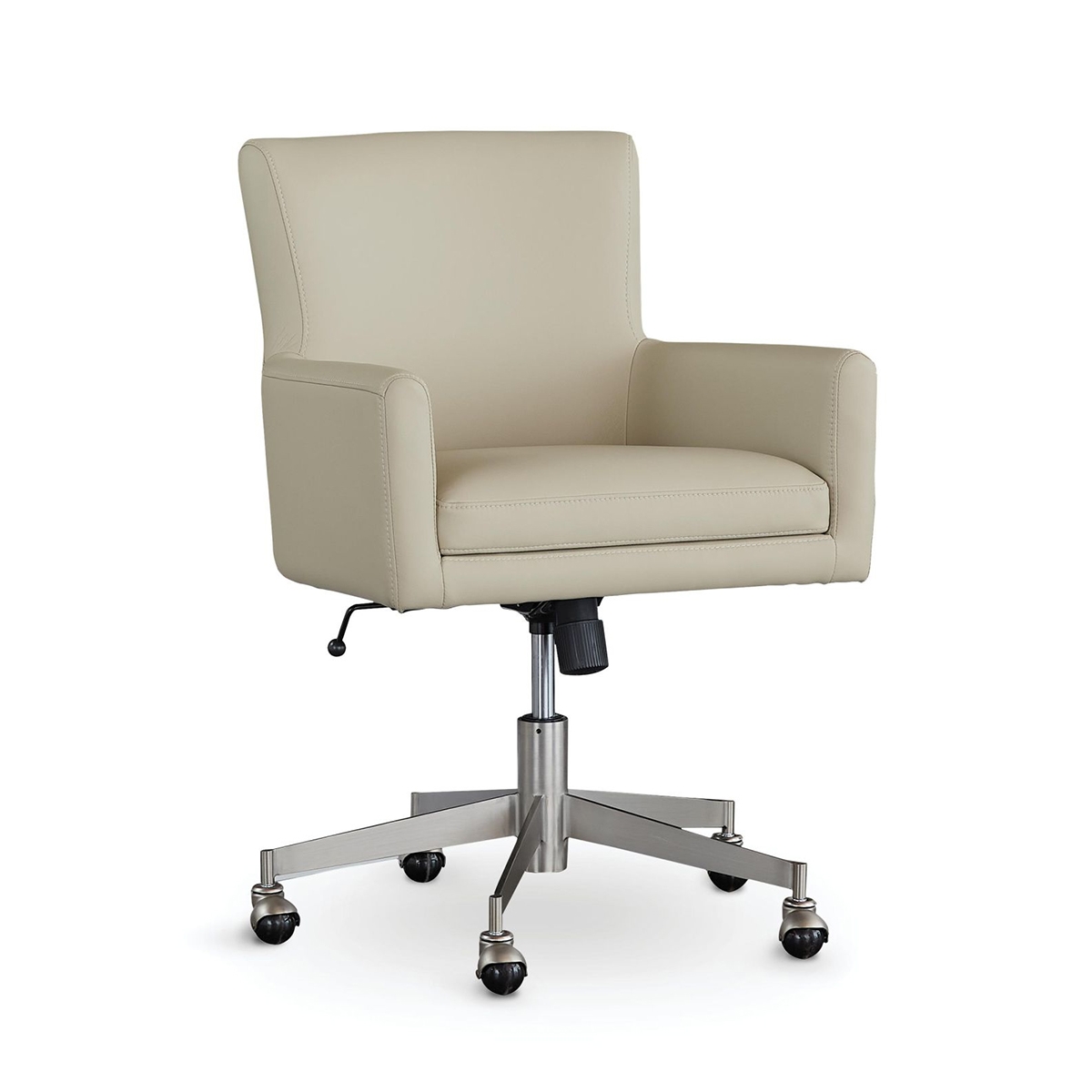 LYLES TAUPE OFFICE CHAIR by Bassett Furniture