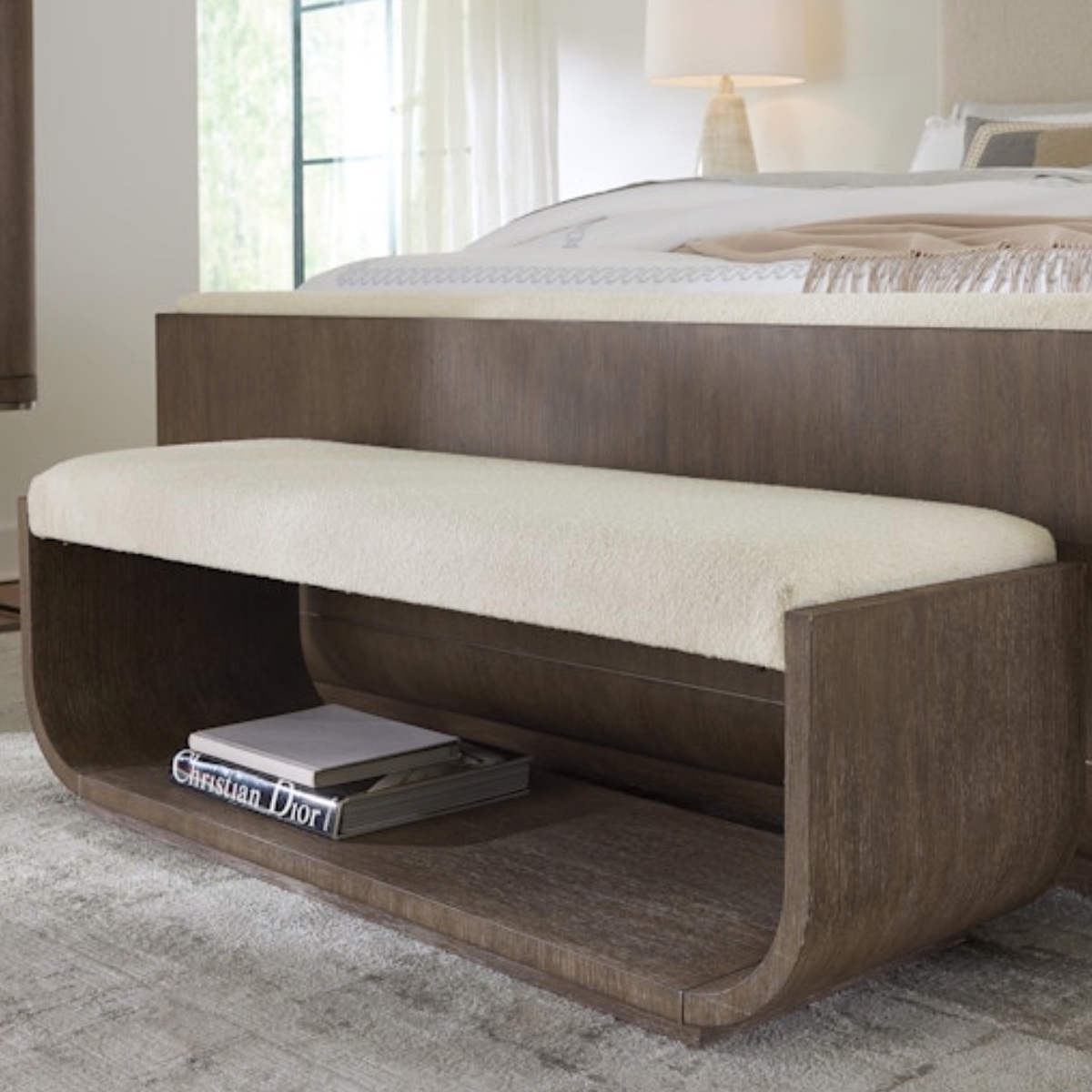 MODERN MOOD DRK BED BENCH | Babette's Furniture | Leesburg and The ...