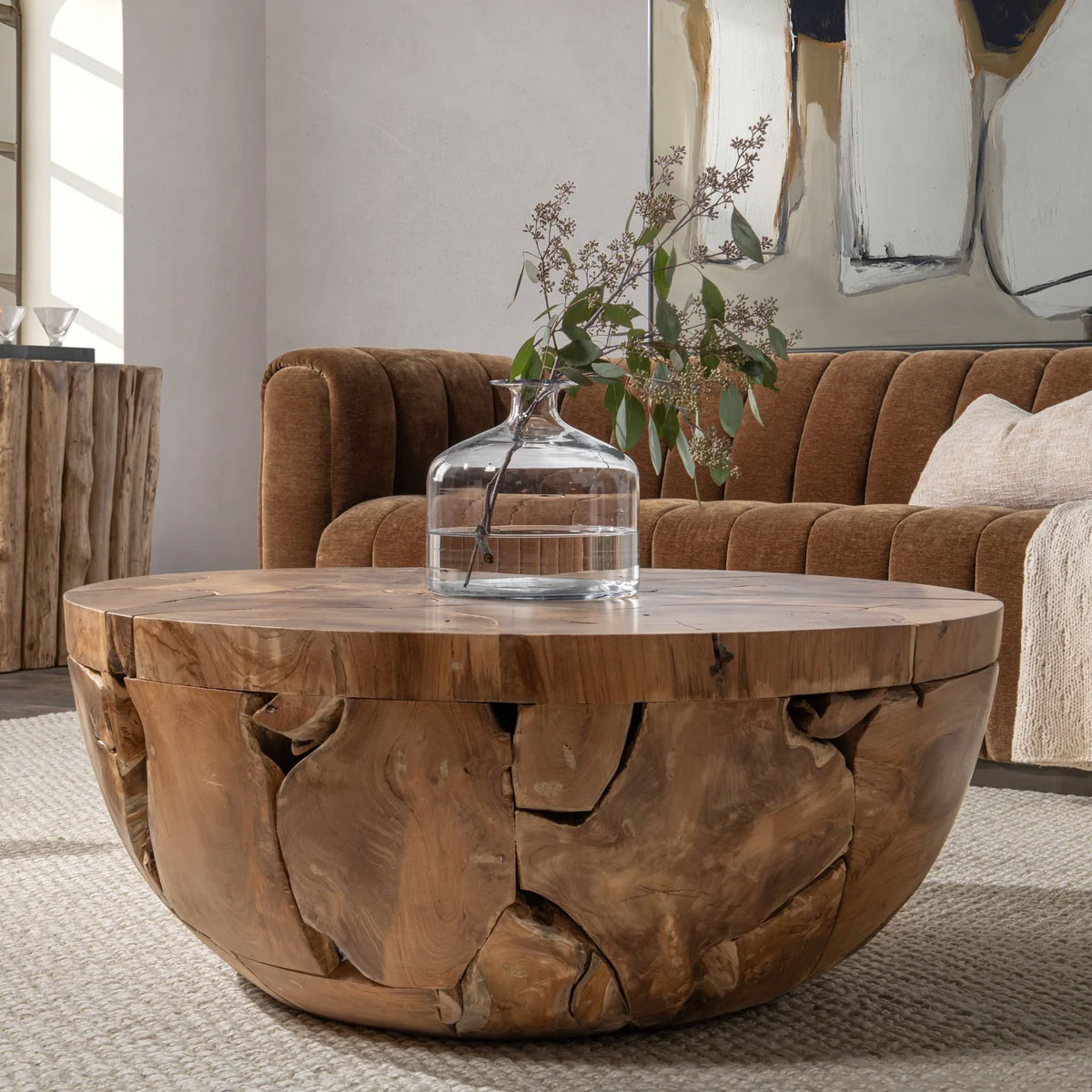 GARFORD 40" RND ROOT COFFEE | Babette's Furniture | Leesburg and The ...