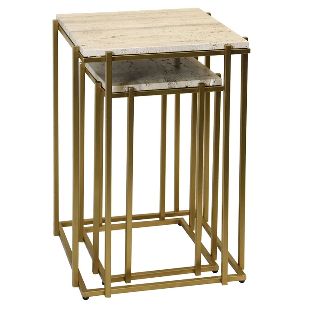 MARBLE & GOLD NESTING TABLES | Near you in Leesburg and The Villages, FL.