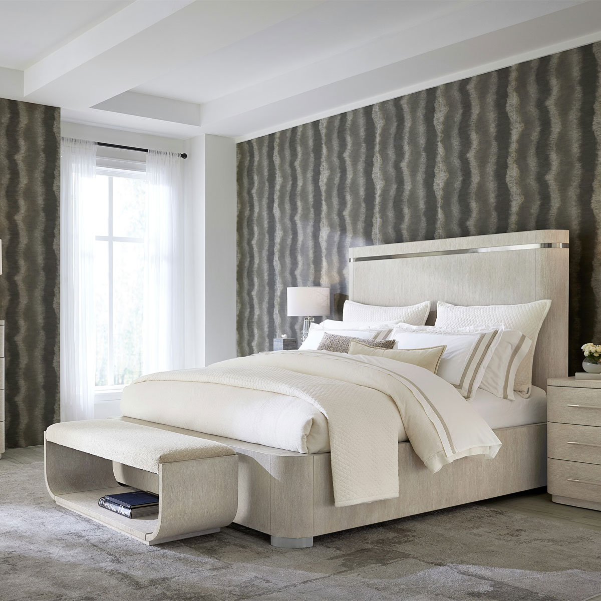 MODERN MOOD LGT KG PANEL BED | Babette's Furniture | Leesburg and The ...